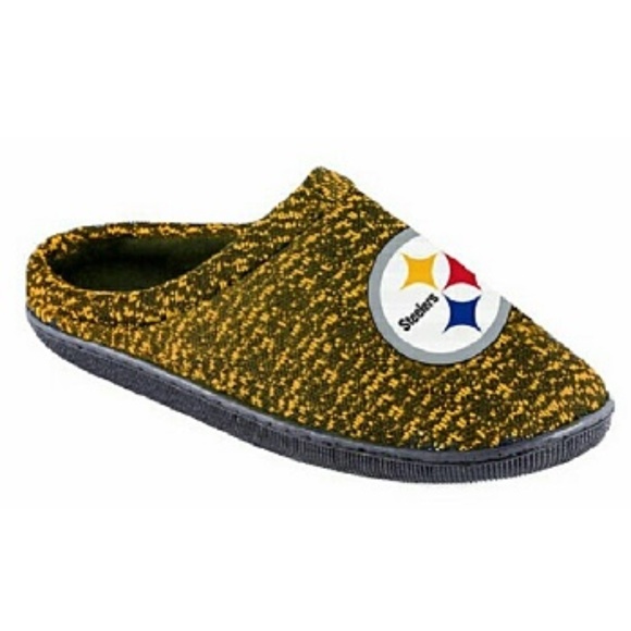 FOCO | Shoes | New Pittsburgh Steelers Poly Knit Slippers Nfl | Poshmark